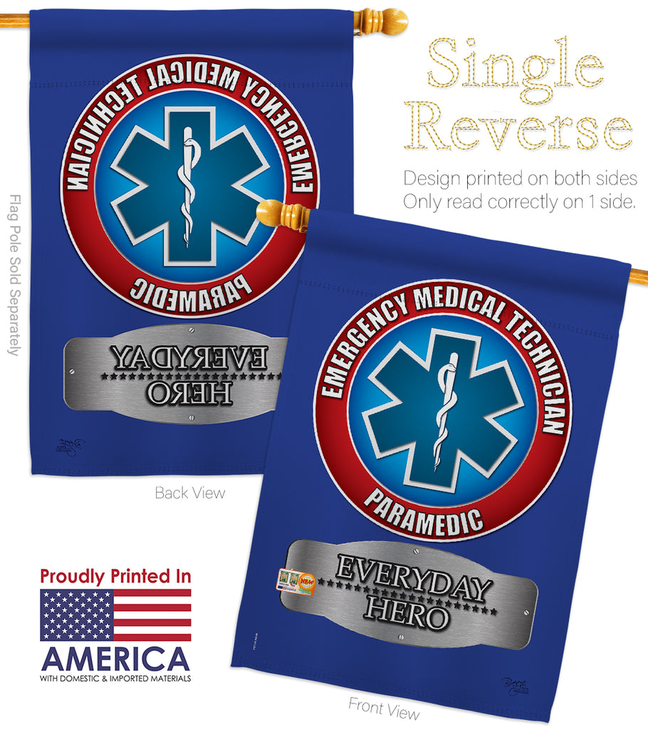 EMT - Military Americana Vertical Impressions Decorative Flags HG10800 ...