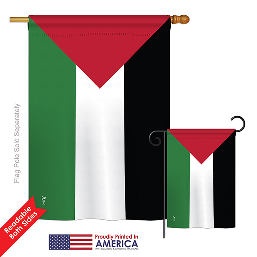 Palestine - Nationality Flags of the World Vertical Impressions Decora ...