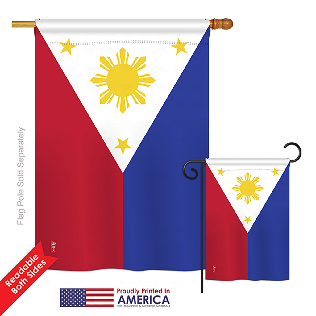 Philippines Flag Vertical