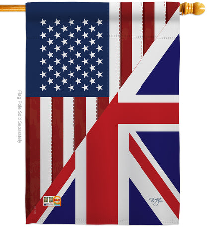 usa uk flag